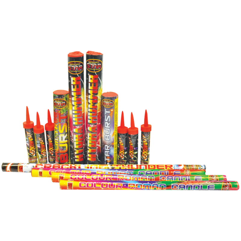 Bright Star Aerial Attack Box - Firework Mart 2024